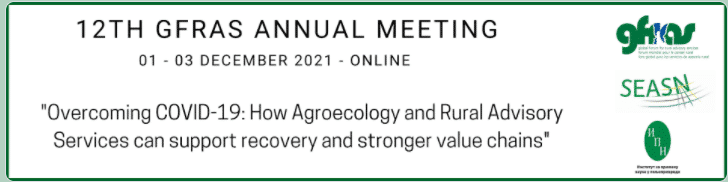 12th GFRAS Annual Meeting – "Overcoming COVID-19: How Agroecology and ...